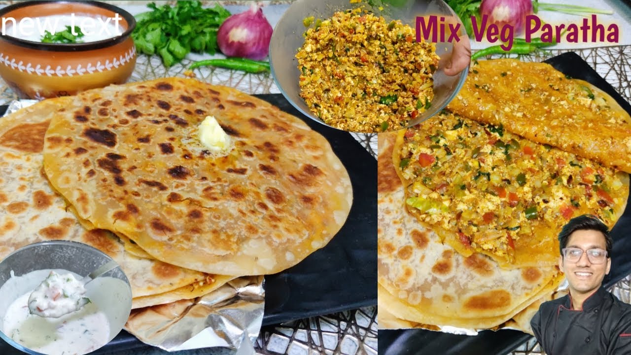 Mix Veg Paratha Recipe | गर्मी मे बनाये बेहद ही स्वादिस्ट पराठा ...