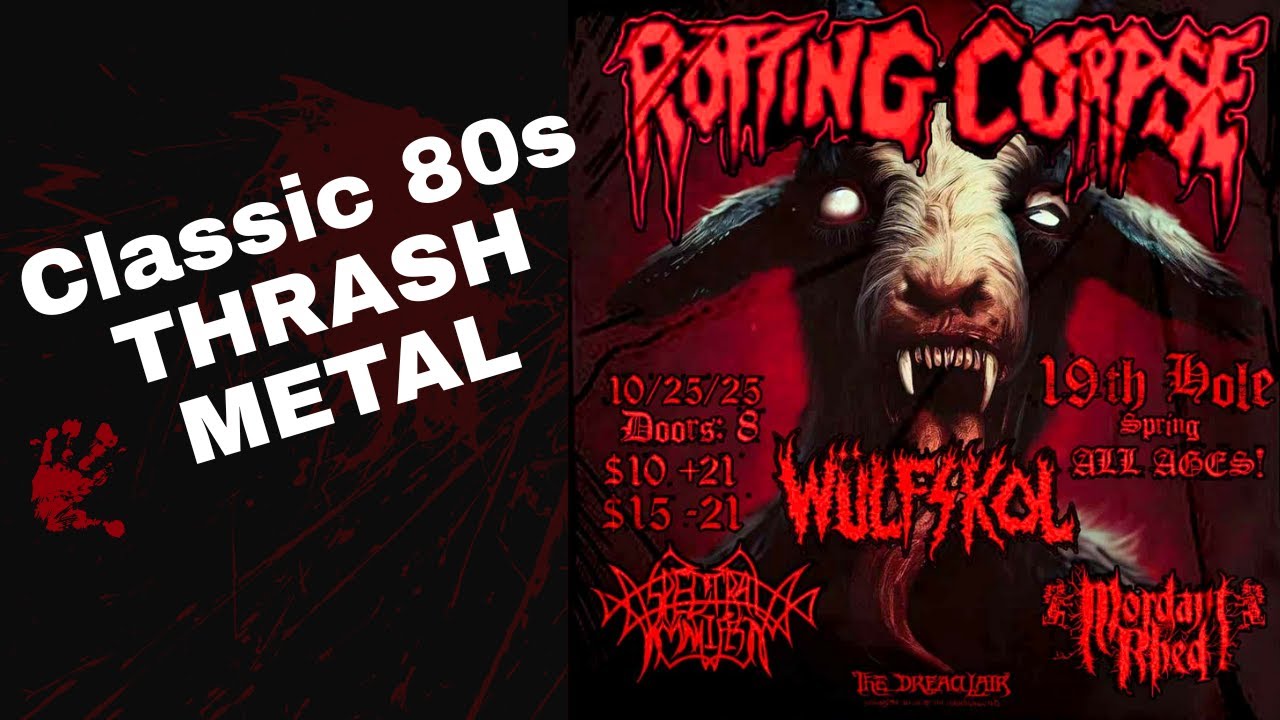 Rotting Corpse 80s Thrash you MUST REMEMBER - YouTube