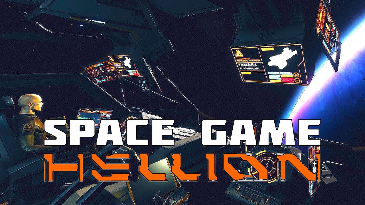 Hellion - New Space Game with Full Newtonian Physics - YouTube