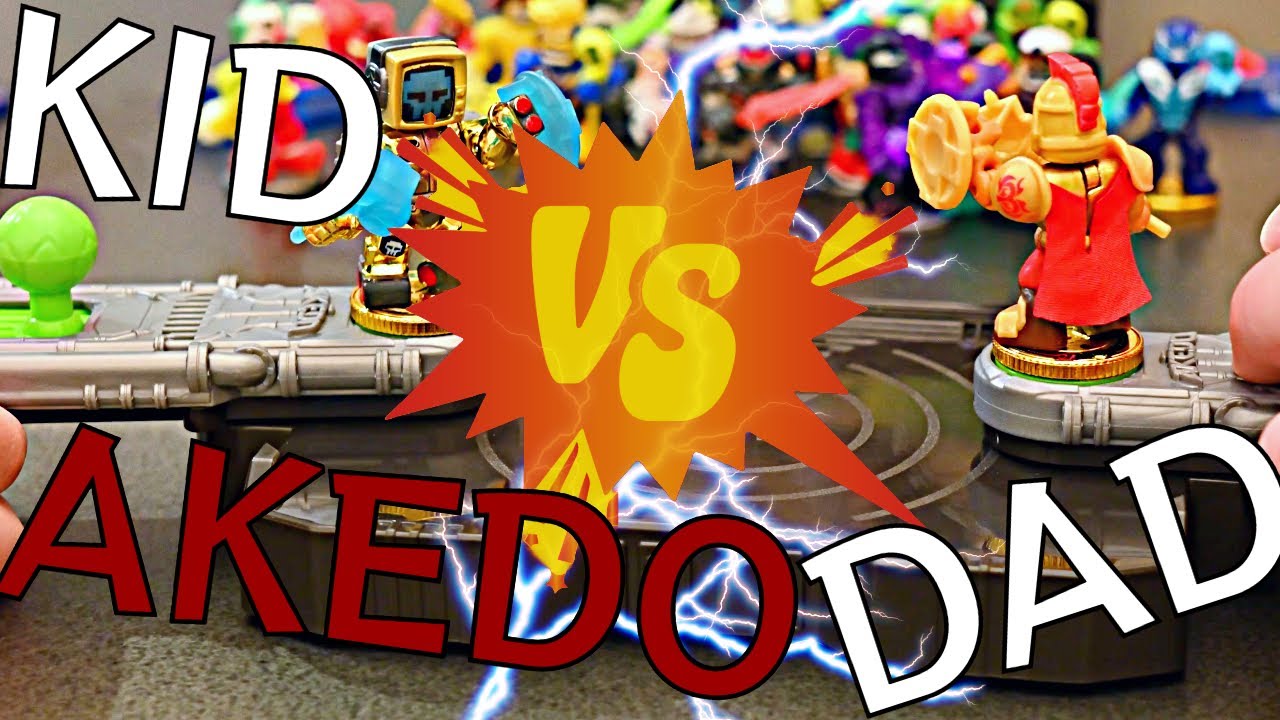 EPIC Kid vs Dad Akedo Battles | Son vs Father Who Will Win!? - YouTube