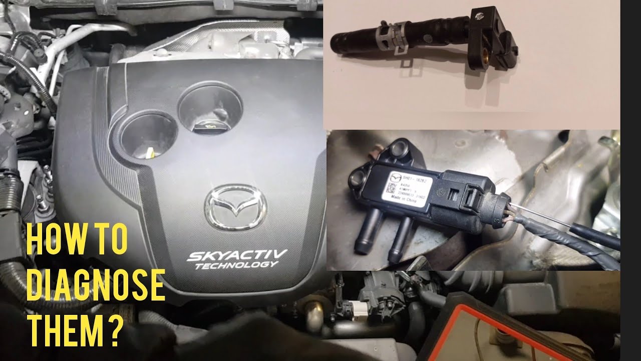 Differential Pressure Sensor, Exhaust Pressure Sensor. How to diagnose ...