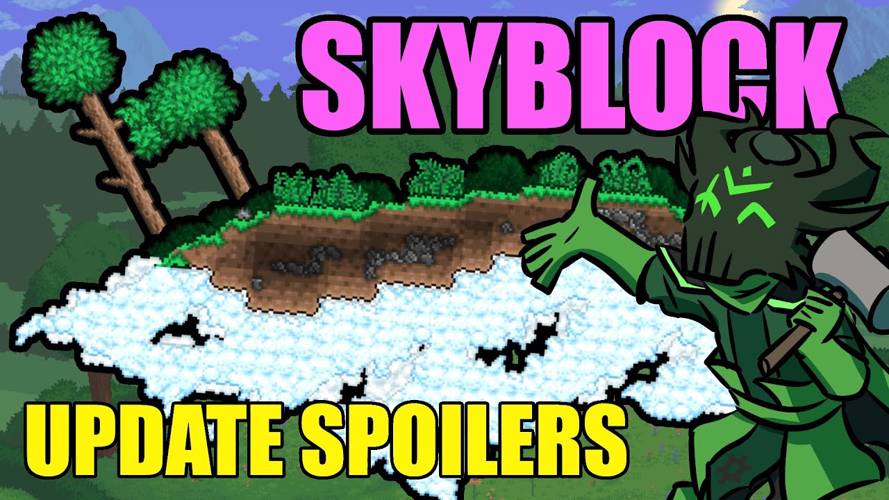 How to SKYBLOCK | Full Guide | SPOILERS | Terraria 1.4.5 - YouTube