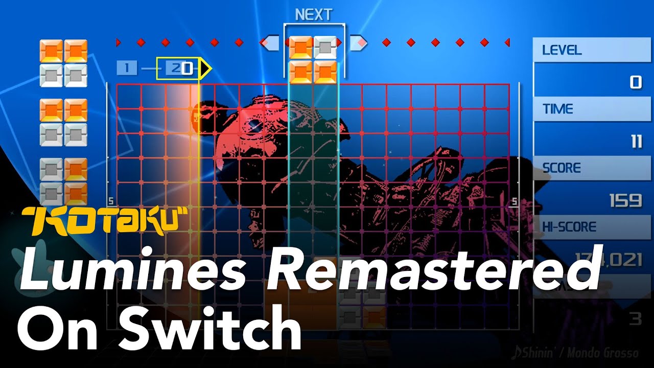 Lumines Remastered Feels Better Than Ever On Switch - YouTube