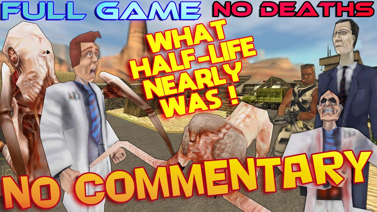 Half-Life ALPHA Resurrected - FULL GAME Walkthrough (THRILL MOD) - YouTube