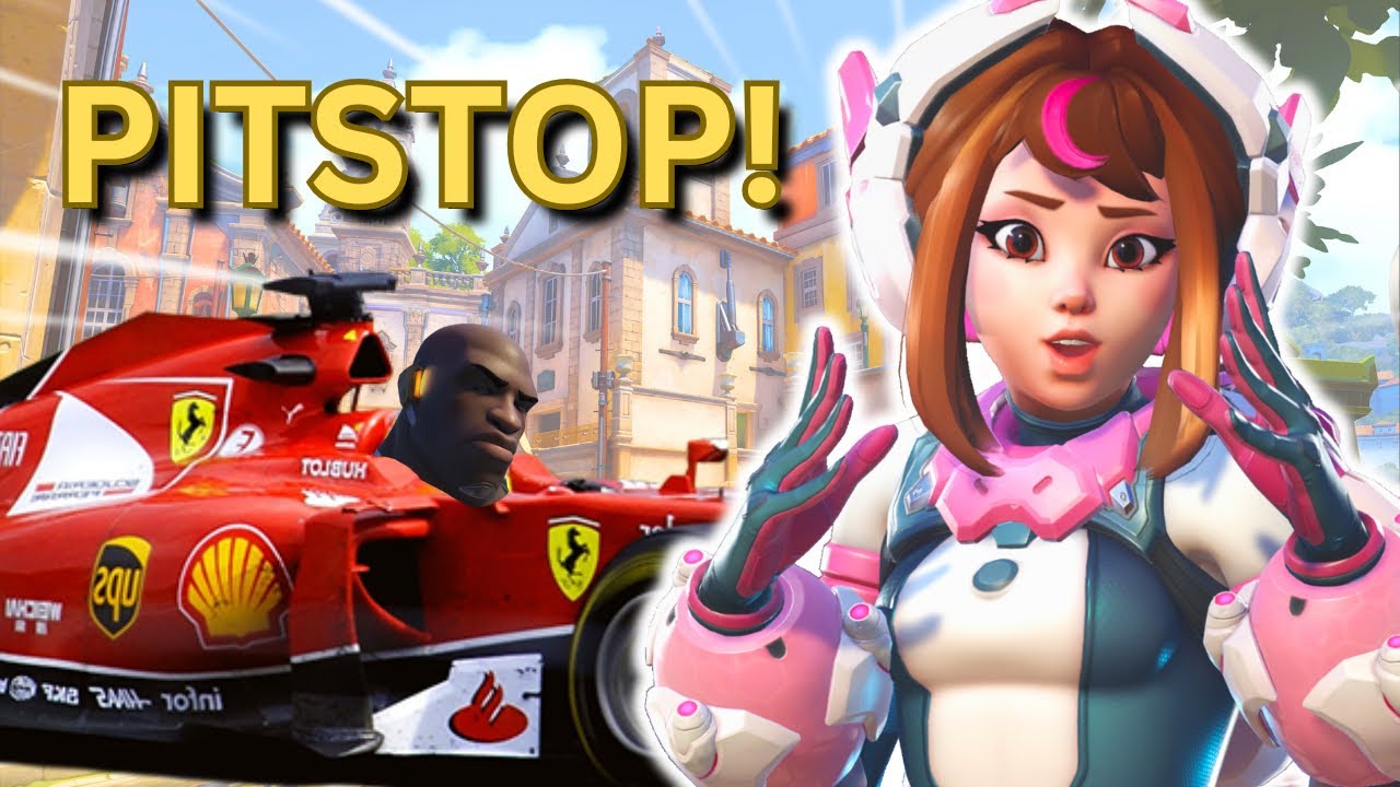 Overwatch x F1 | Console T500 Mercy Main - Overwatch - YouTube