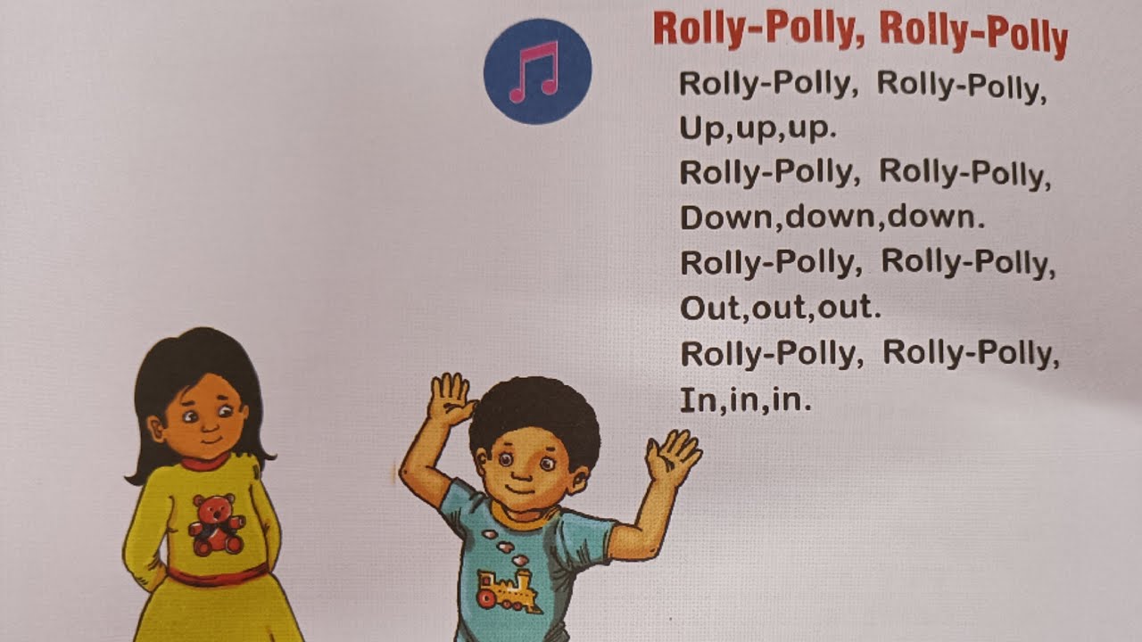 Rolly-Polly, Rolly-Polly: Rhymes For Nursery (Level1)|| Bachpan Play ...