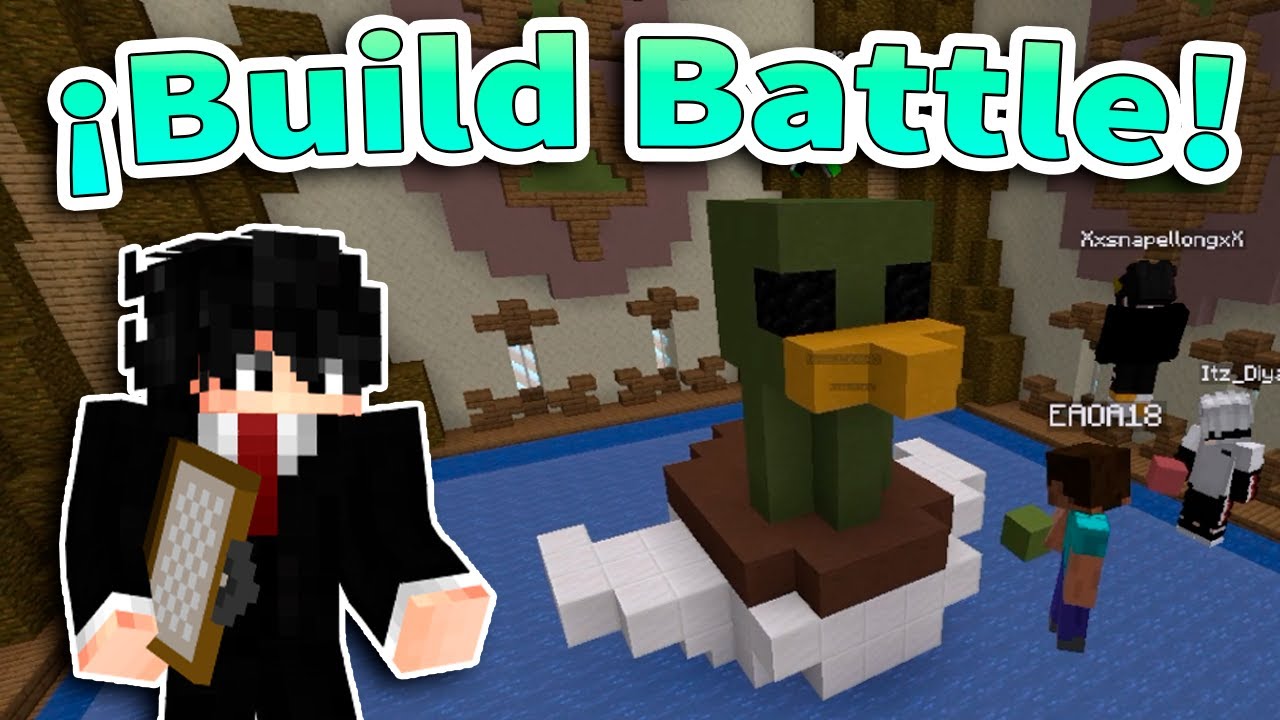 BuildBattle en UniversoCraft... jugando de vuelta de tranqui ...
