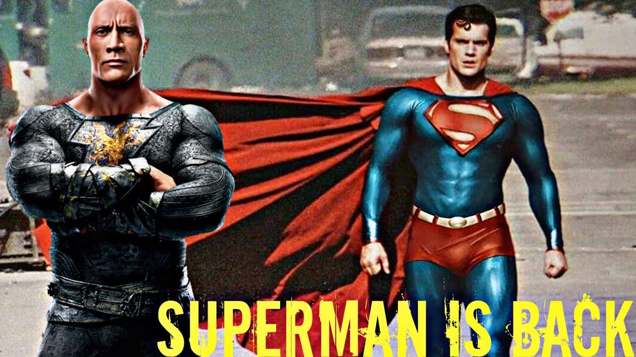 Superman is Back in Cinemas Thanks to The Rock - YouTube