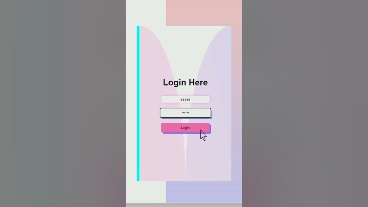 Form Login Html Css 2023 Mengareit Htmlcss Shorts 2023 Youtube