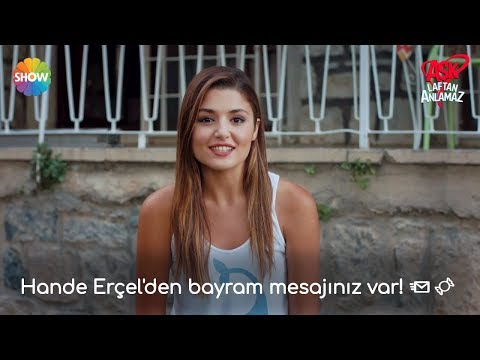 Hande Erçel'den bayram mesajınız var! 📩 🍬