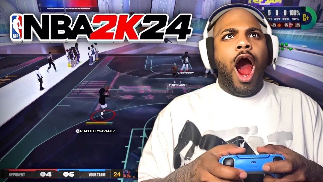 Playing NBA 2K24 For The First Time! - YouTube