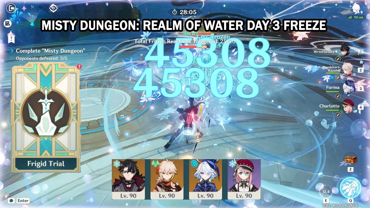 Misty Dungeon: Realm of Water 4.2 Event Day 3 Freeze - Free Trial ...