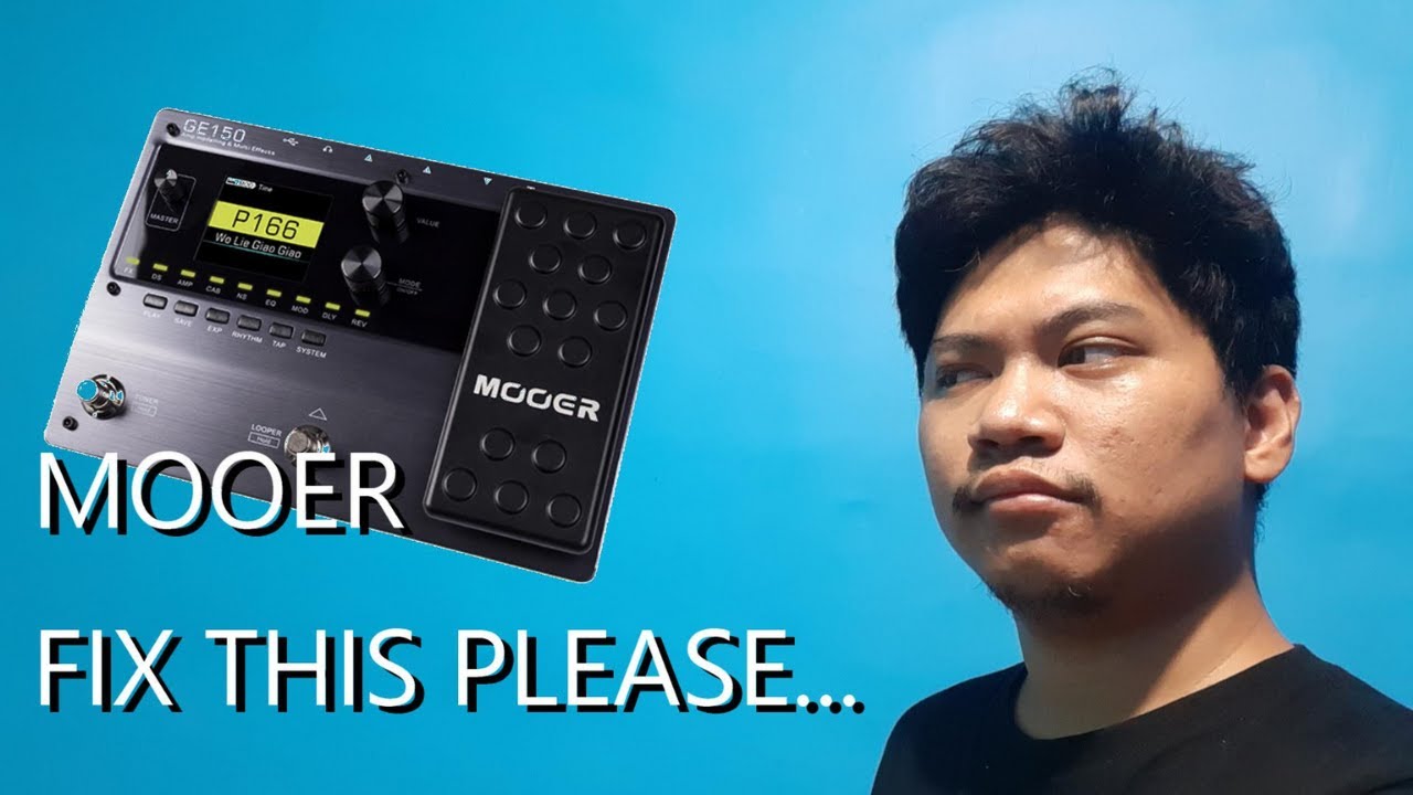 MOOER GE150 FOOTSWITCH LATENCY [with ENG SUBS!] - YouTube
