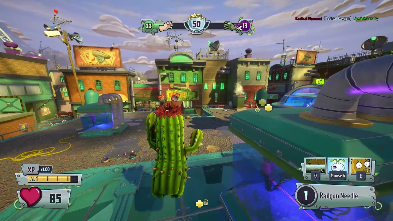 Railgun Cactus Showcase - Loads of Variants GW2 - YouTube