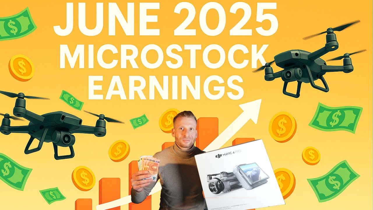 My June 2025 Microstock Earnings $3.555,24 | 3 NEW RECORDS! - YouTube