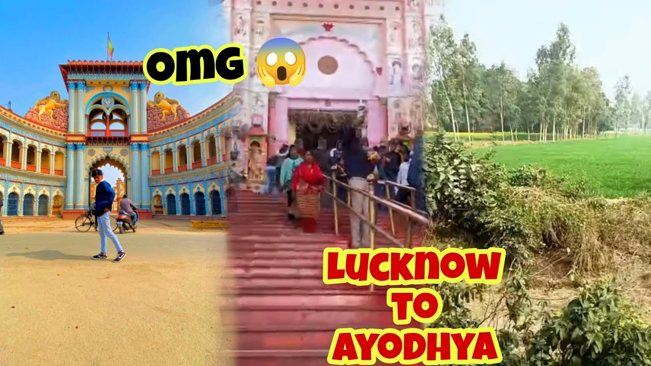 avi vlogs!! // Lucknow to Ayodhya trip ️🙏ram ji ke Nagari 🌎🫰#youtube # ...