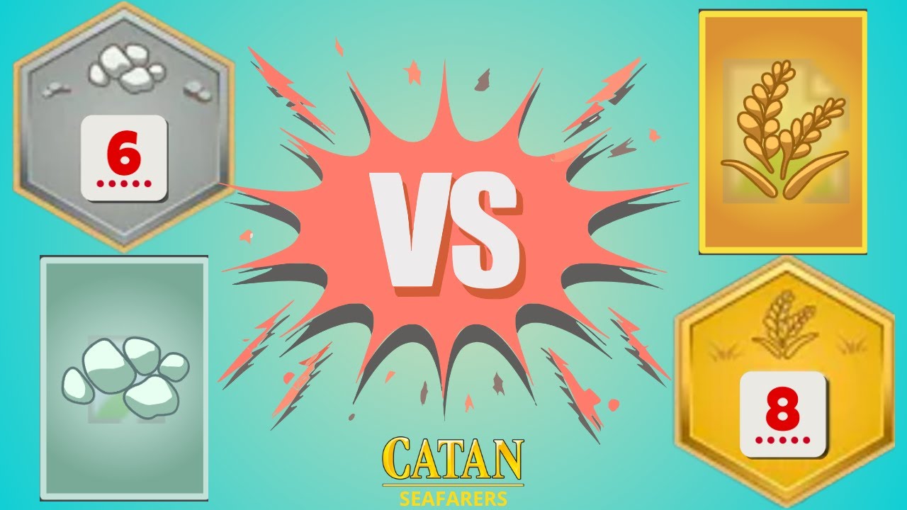 Playing the Ports! Ore Versus Wheat! | Catan Seafarers - YouTube