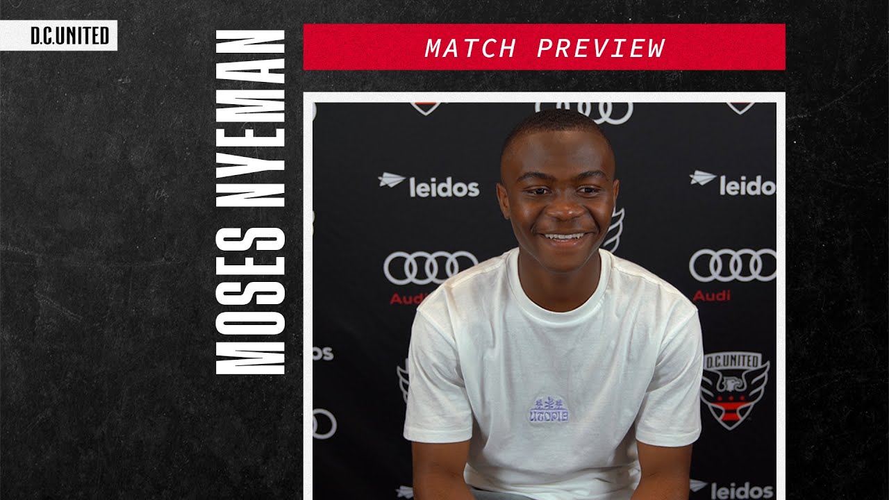 Moses Nyeman Match Preview | #DCvCHI - YouTube