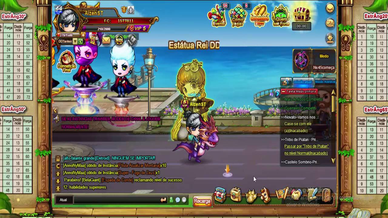 DDtank pirata DDtankeiros 7.7 (Mostrando acc e servidor) - YouTube