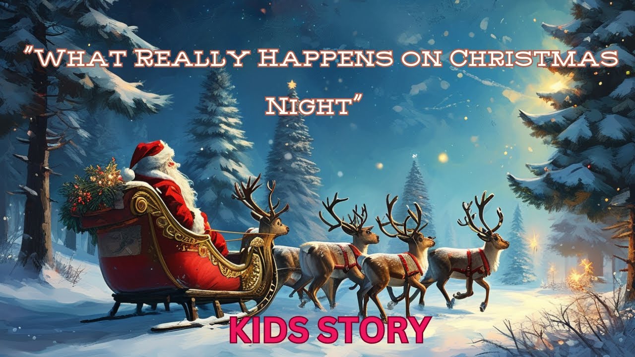 WHAT REALLY HAPPENS ON CHRISTMAS NIGHT ️🎄? | A MAGICAL CHRISTMAS STORY ...