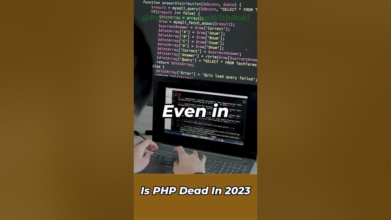 Is Php Dead Phpdeveloper Programming Php Phplaravel Webdevelopment Developer Coder
