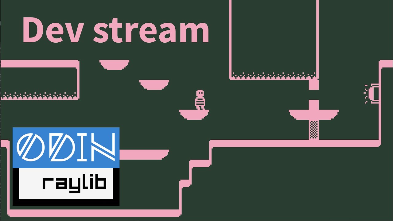 Strange 1 bit Metroidvania dev stream - YouTube