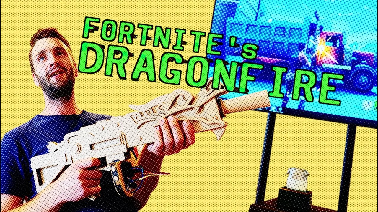 POTJE FORTNITE MET ZELFGEMAAKTE DRAGONFIRE SHOTGUN !! - YouTube
