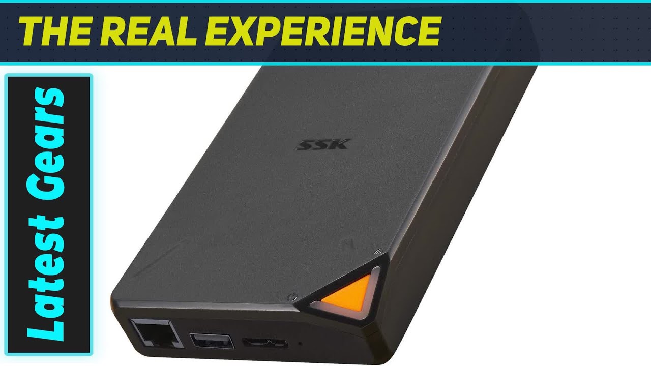 SSK 2TB Portable NAS: Best Wireless Hard Drive? - YouTube