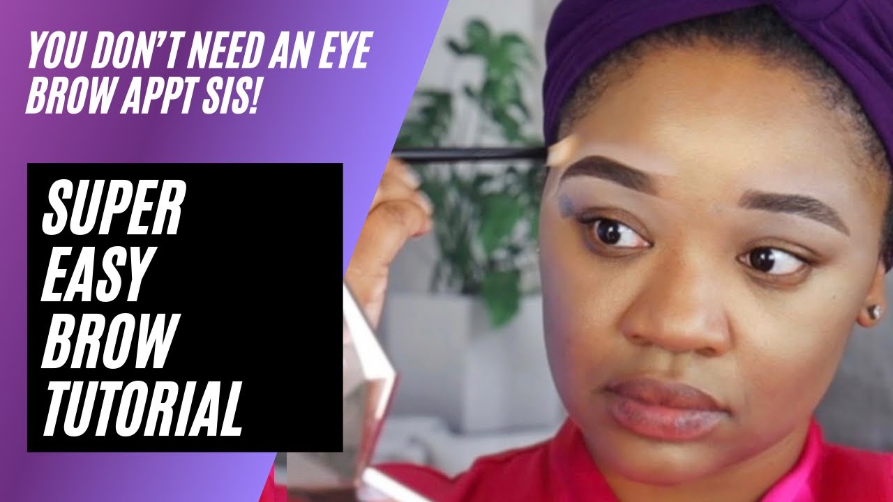 Natural Eyebrow Tutorial For Beginners! Everyday Makeup| Makeup ...