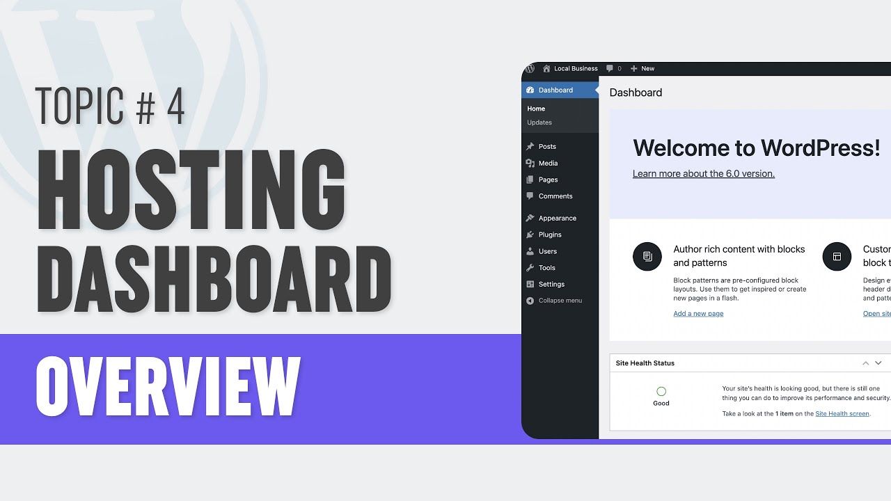 Hosting Dashboard Overview | HostGator Dashboard Overview - YouTube