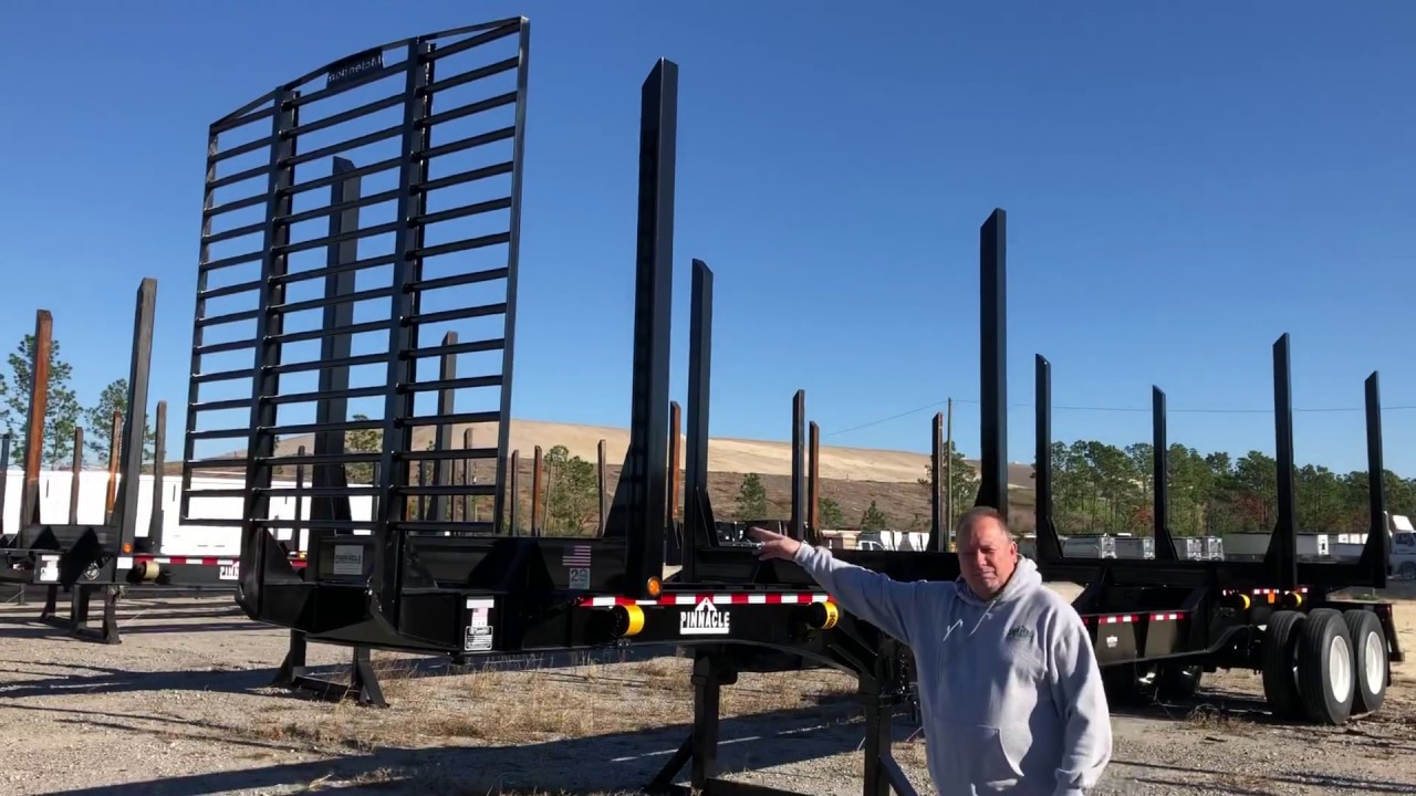 2020 McLendon Log Trailer Overview Walk-Around - YouTube
