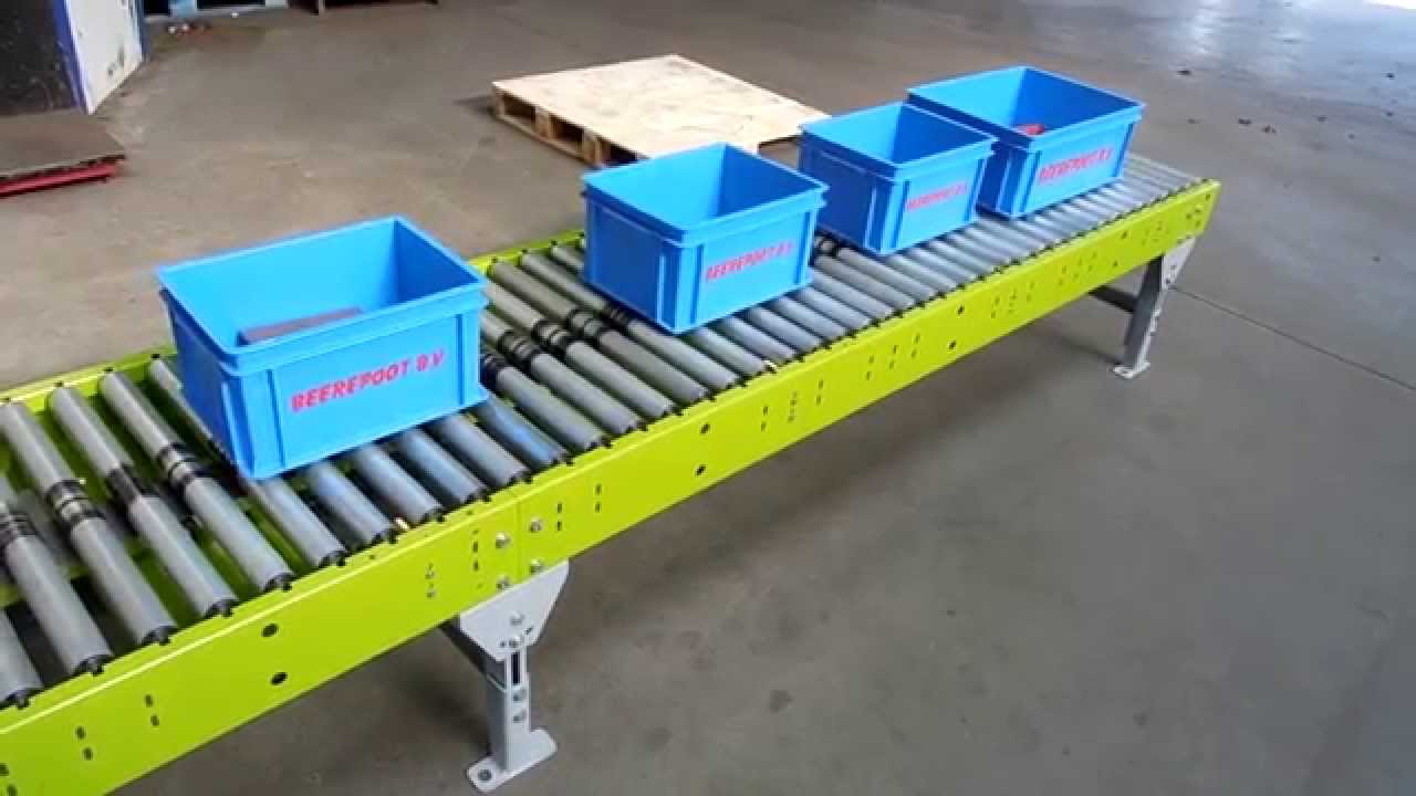 Rollenbaan - Rollenbanen | Beerepoot B.V. - YouTube