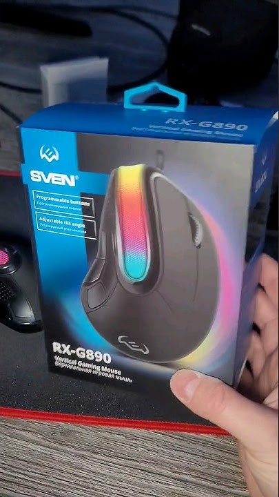 Вертикальная мышь RX-G890 от SVEN - YouTube