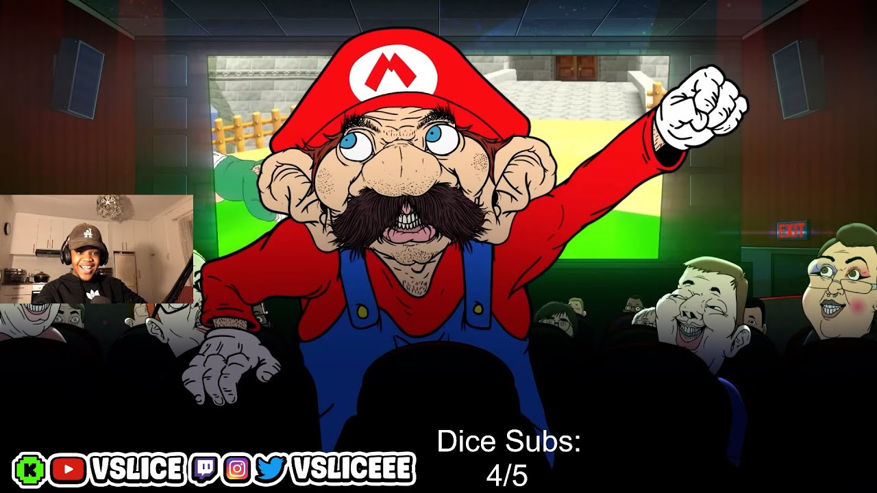 VSLICE Reacts to POV: The Mario Movie (Meat Canyon) - YouTube
