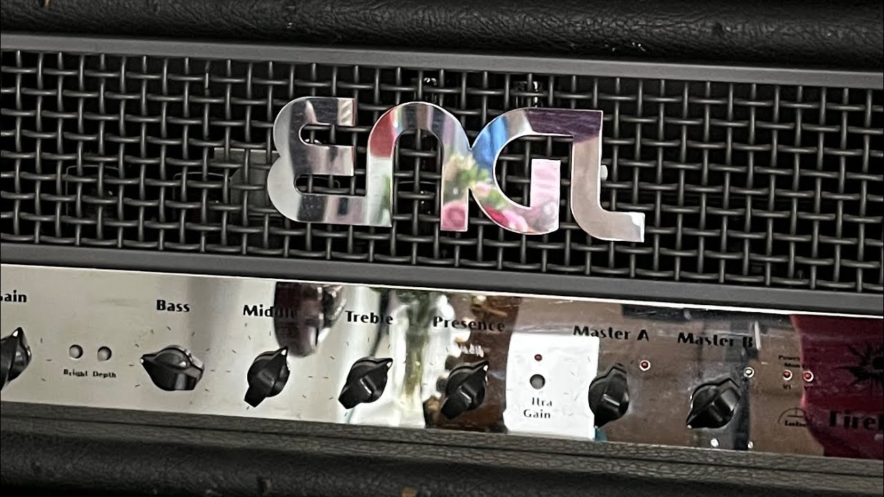 ENGL Fireball 60 MK.1 7-String guitar Dirty and Clean Tone Test Demo ...