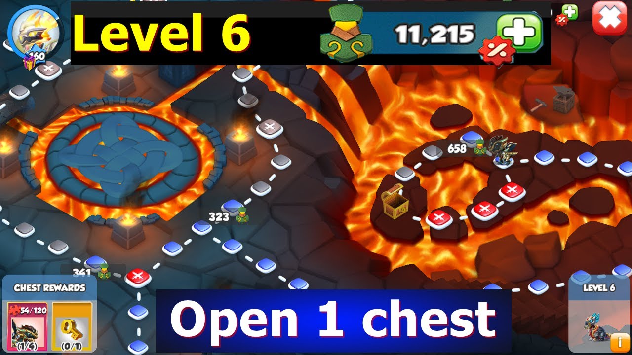 Open 1 chest in level 6 Chrono odin and Freyr Dragons august 2025 ...