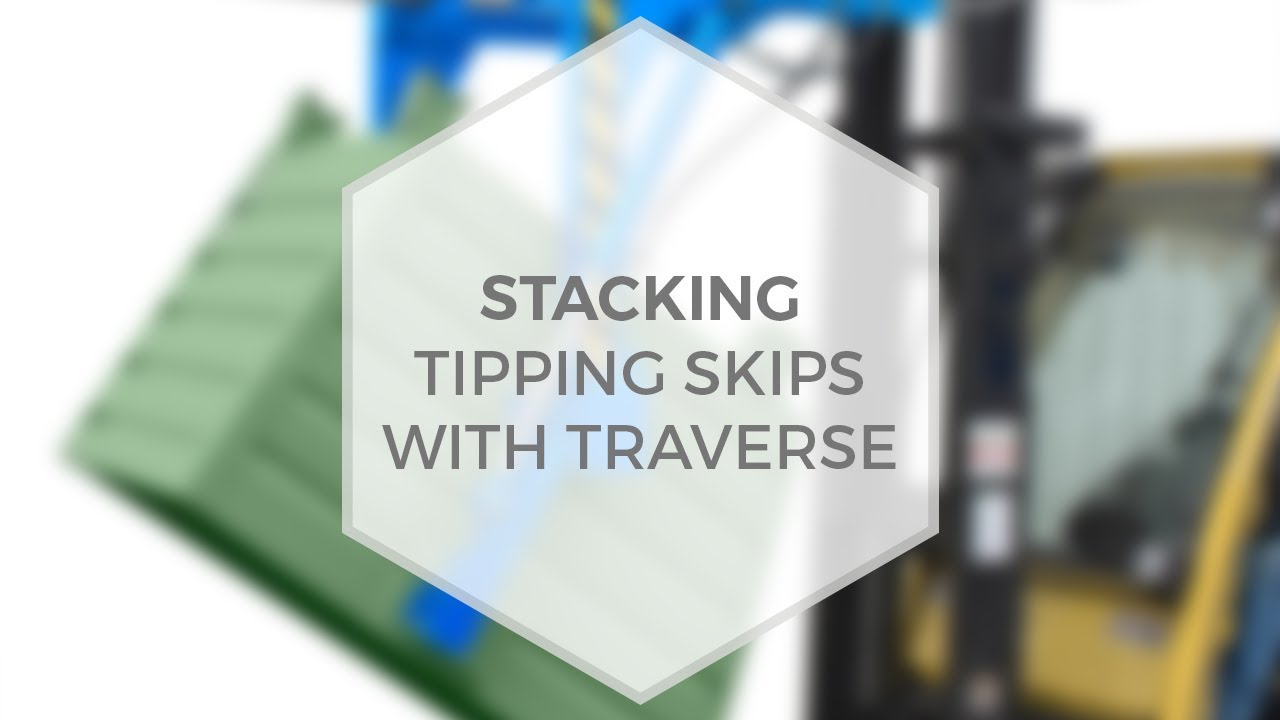 Stacking Tipping Skips | Wheelie Bins Direct2U - YouTube
