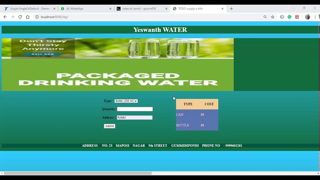 Hibernate Framework - water booking (ORM) - YouTube