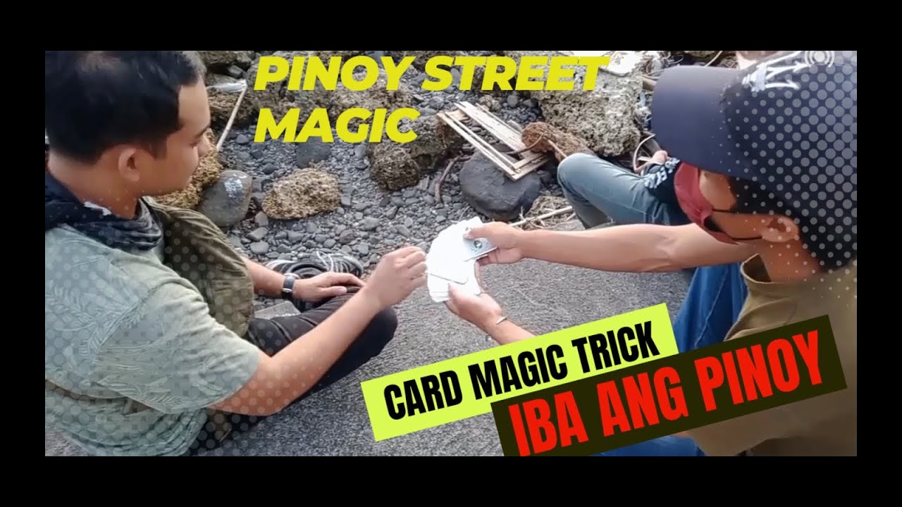 iba ang Pinoy sa STREET MAGIC. PINOY MAGICIAN nagpakita ng CARD MAGIC ...