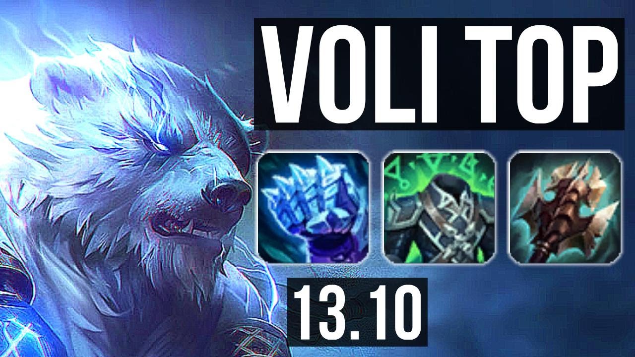 VOLIBEAR vs FIORA (TOP) | 7 solo kills, 11/3/15, Legendary | KR Master ...