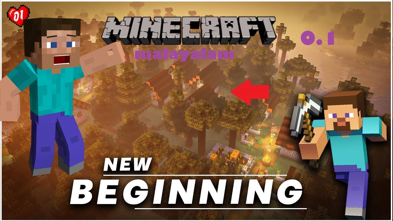 MINECRAFT MALAYALAM!! LETS PLAY SERIES SOE 3 NEW BEGGNING😳😳 - YouTube