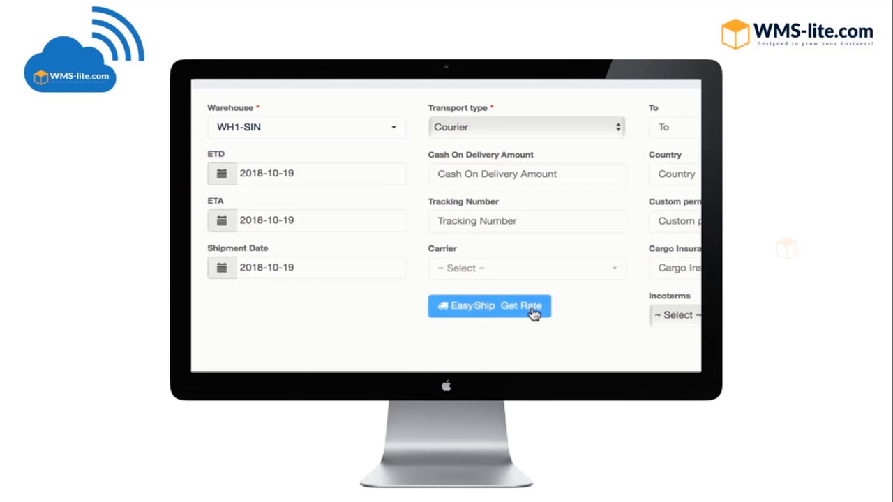 WMS-lite.com is now a certified member of "Easyship" - YouTube