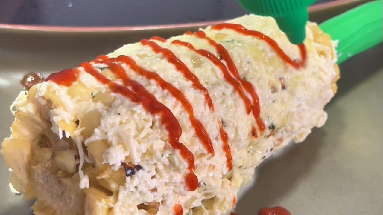 Choclo asado con queso - YouTube