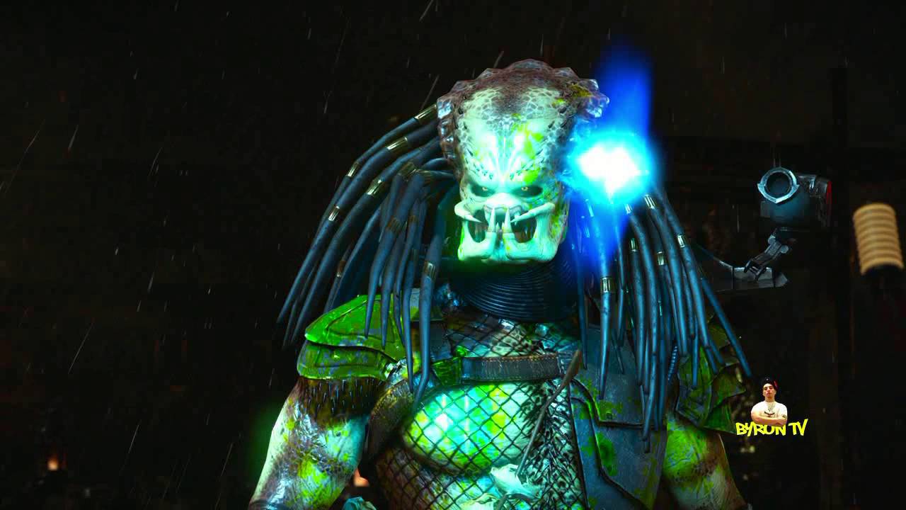Mortal Kombat X - Alien vs Predator - Predator Fatality - YouTube
