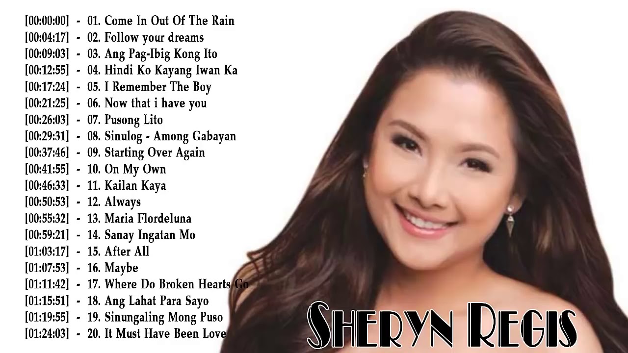 Sheryn Regis Greatest Hits Best Songs Of Sheryn Regis Sheryn Regis OPM ...