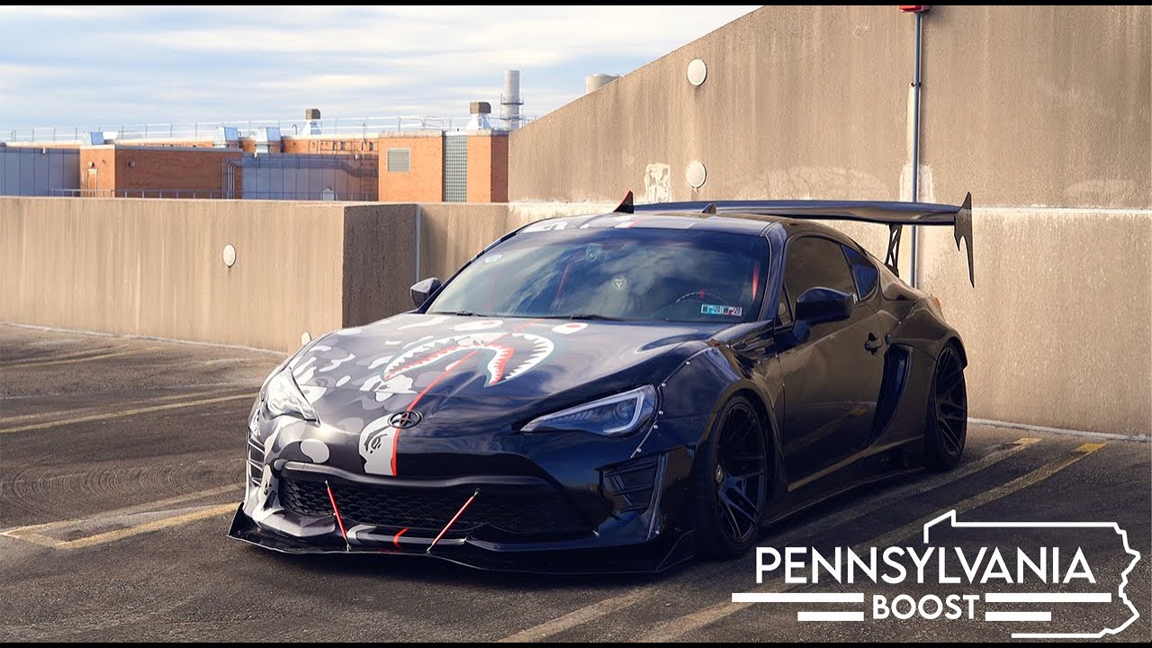 86 Daly's Bape Wrapped Toyota 86 [4K] - YouTube