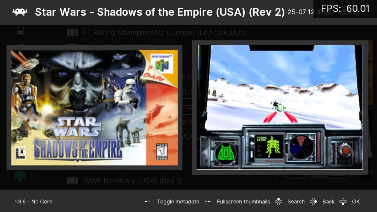 Star Wars Shadows of the Empire Retroarch - YouTube