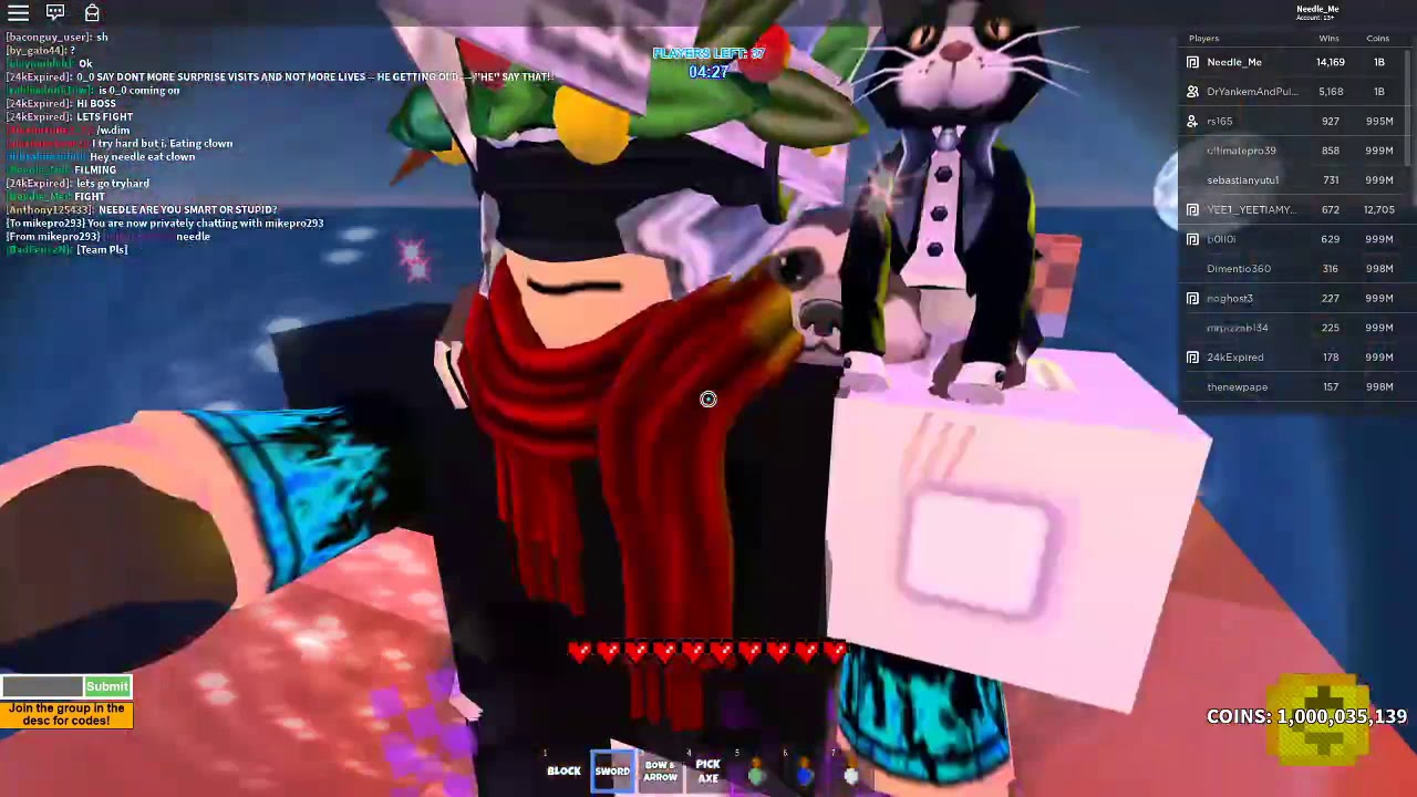 Roblox: Needle_Me TEST Skywars SaturPlay--Narrated - YouTube