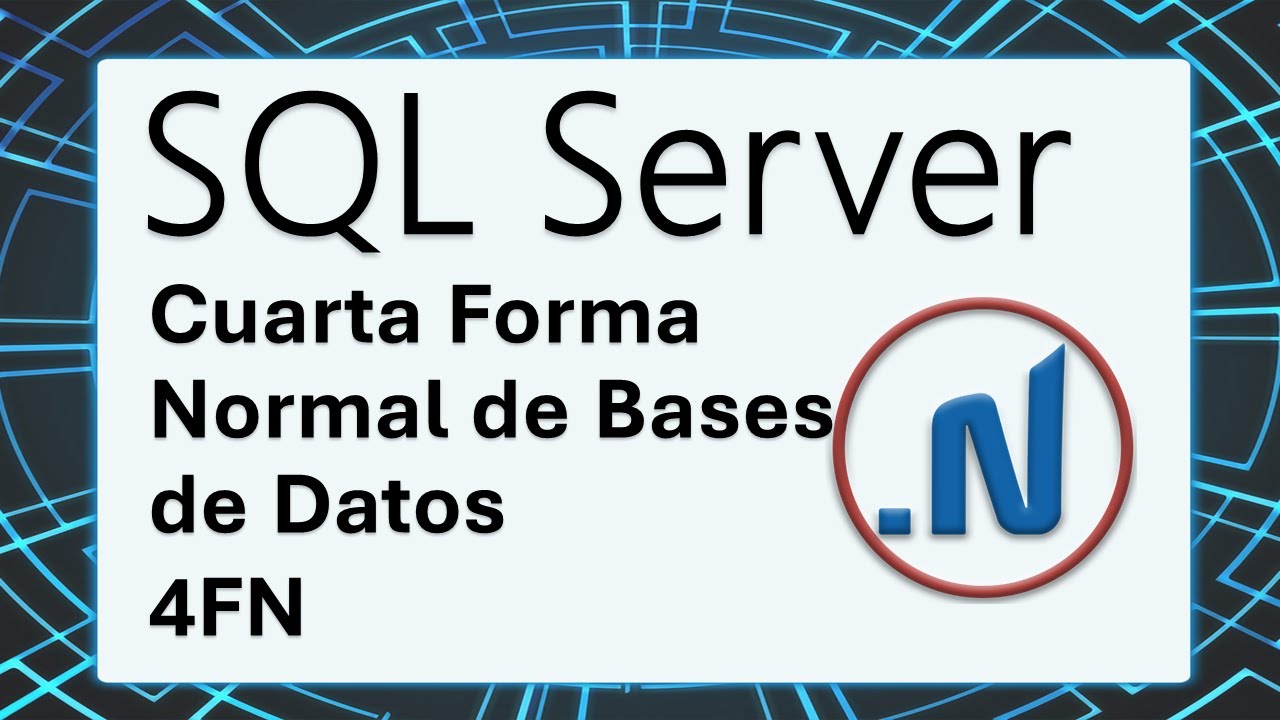 Cuarta Forma Normal de Bases de Datos - 4FN - YouTube