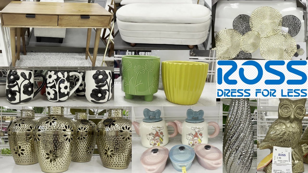 NEW FINDS AT ROSS |Home Decor*Shop With Me | |Store Walkthrough ...